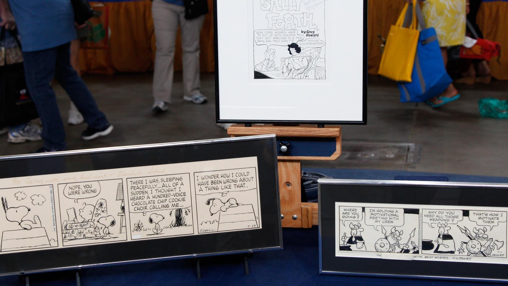 Appraisal: Signed Comic Art Panels | Antiques Roadshow | THIRTEEN - New ...