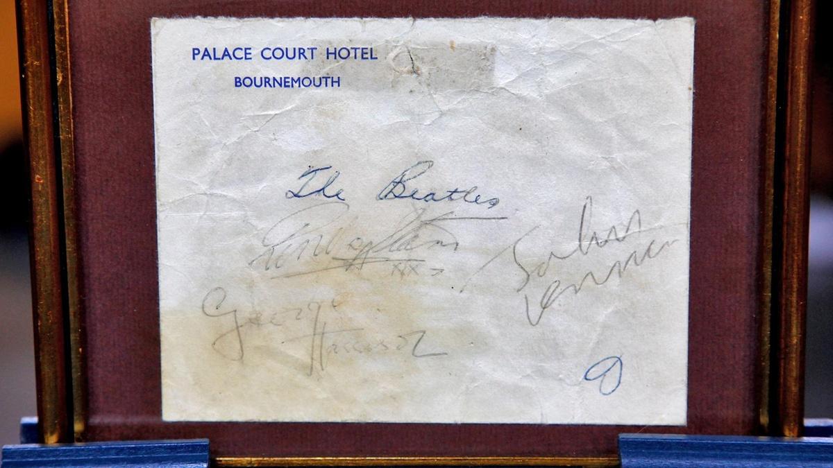 Appraisal: 1963 Beatles Autographs | Antiques Roadshow | THIRTEEN - New ...