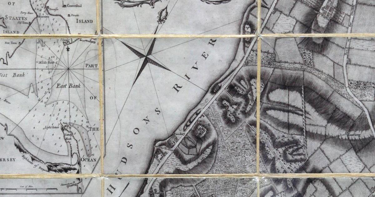 Antiques Roadshow | Appraisal: 1775 John Montresor Map of New York City ...