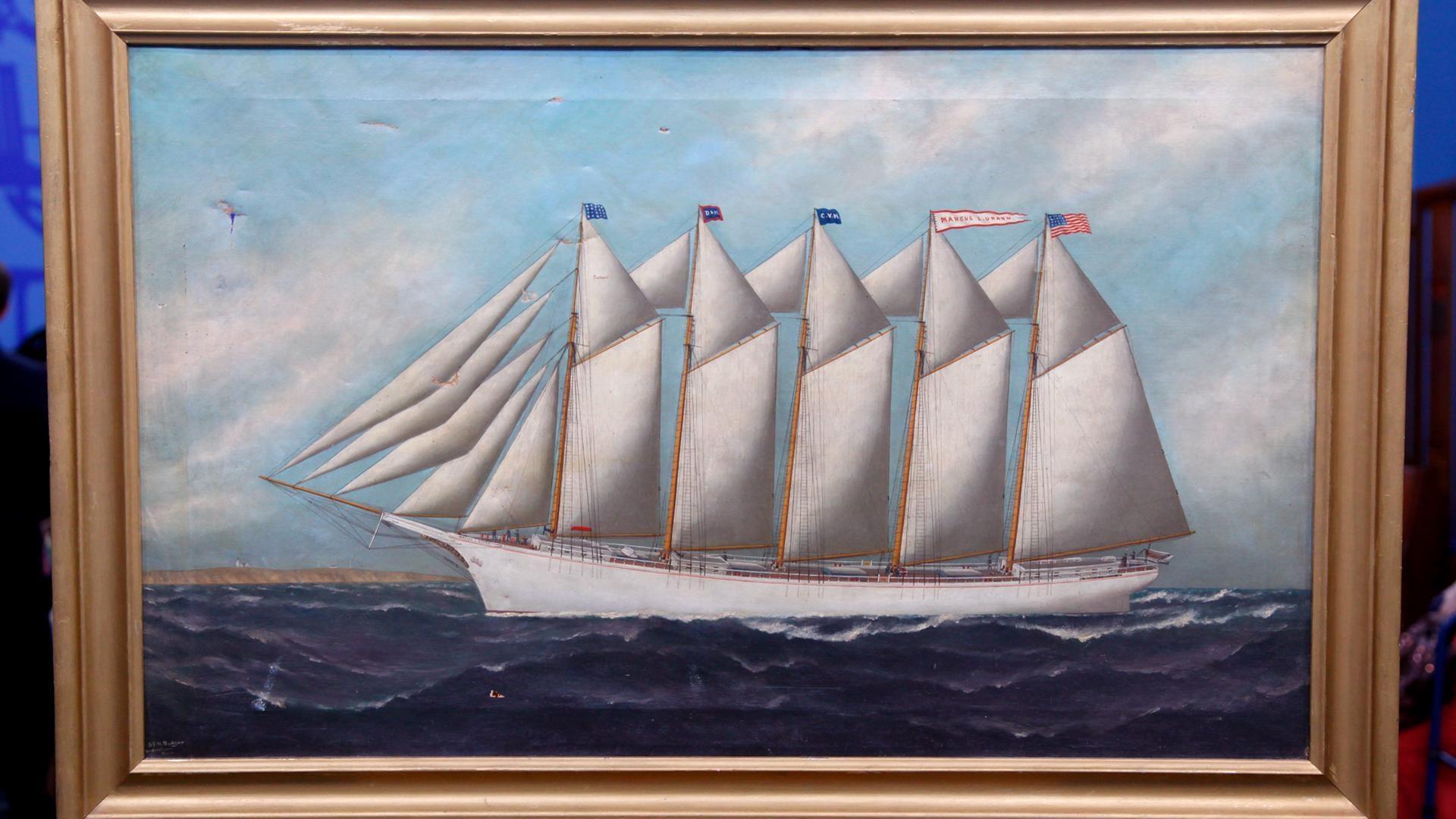 Appraisal: 1904 Solon Badger Oil Painting | Antiques Roadshow ...