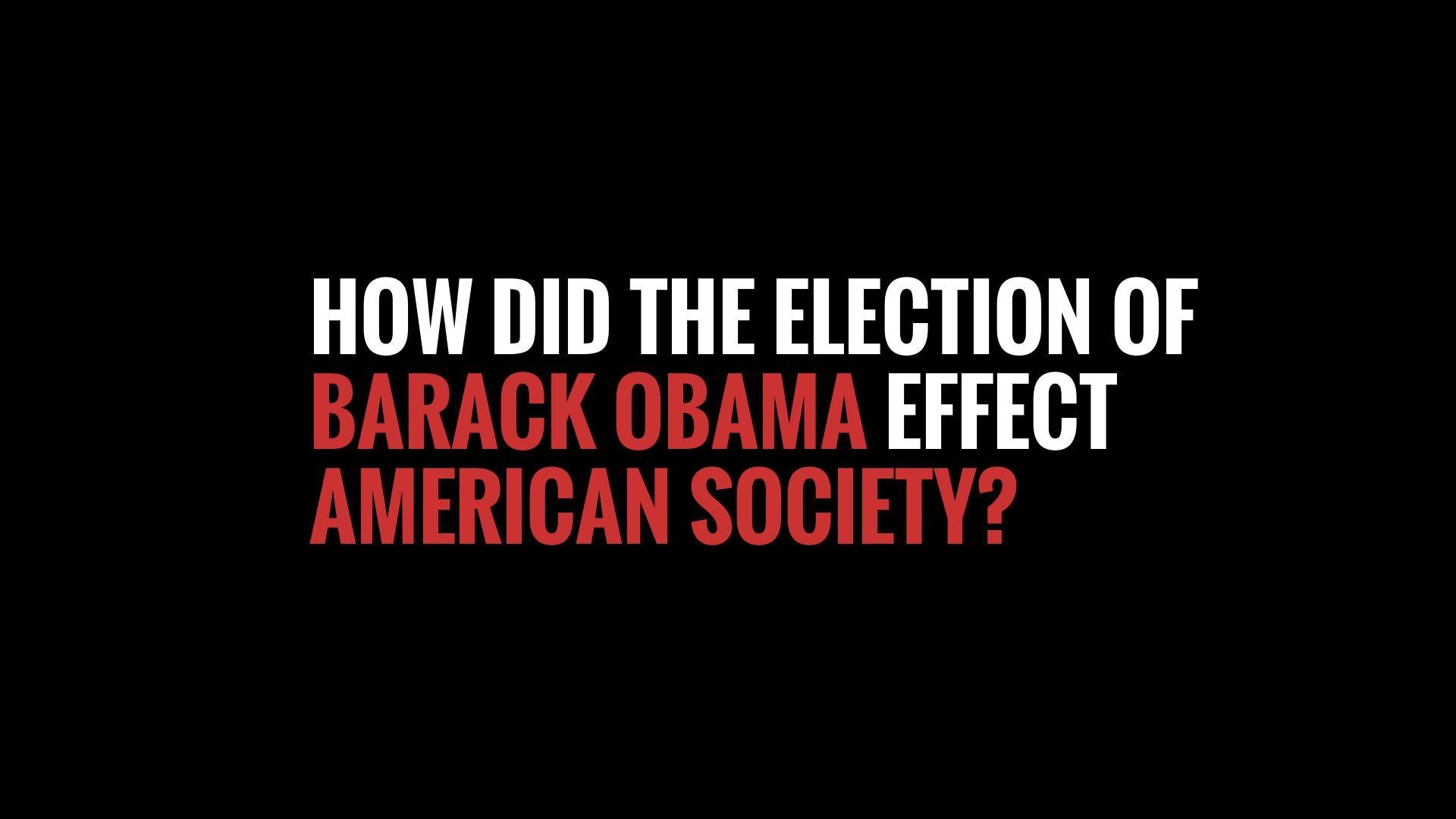 The Election of Barack Obama - Timeline Clip | Black America Since MLK ...
