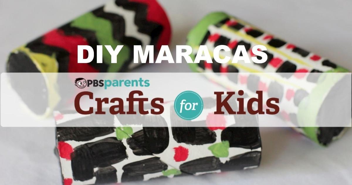 Crafts for Kids | DIY Cardboard Maracas | Season 1 | Episode 44 | PBS