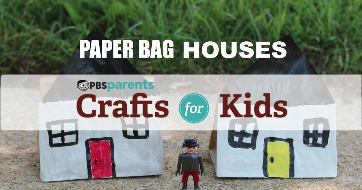 Crafts for Kids | Paper Bag Houses | Season 1 | Episode 45 | PBS