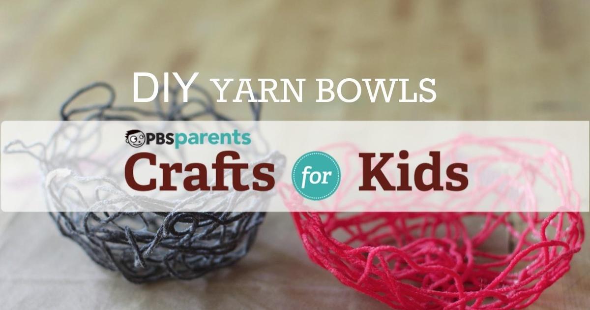 Crafts for Kids | DIY Yarn Bowls | Season 1 | Episode 50 | PBS