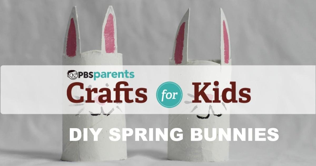 Crafts for Kids | Cardboard Spring Bunnies | Season 1 | Episode 38 | PBS