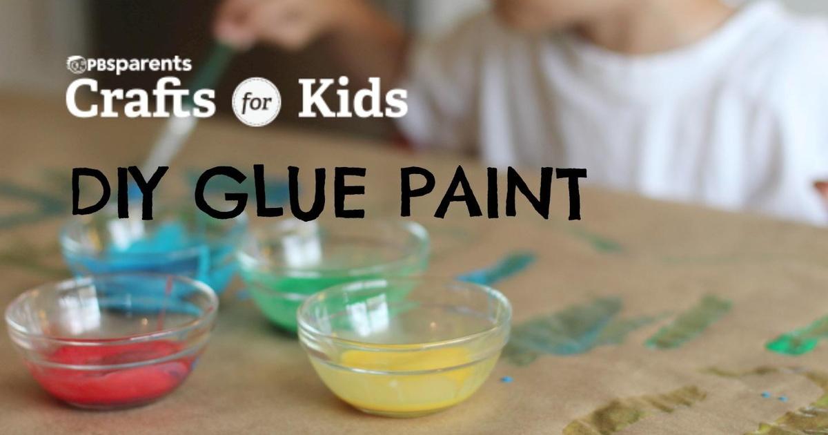Crafts for Kids | DIY Glue Paint | Season 1 | Episode 94 | PBS
