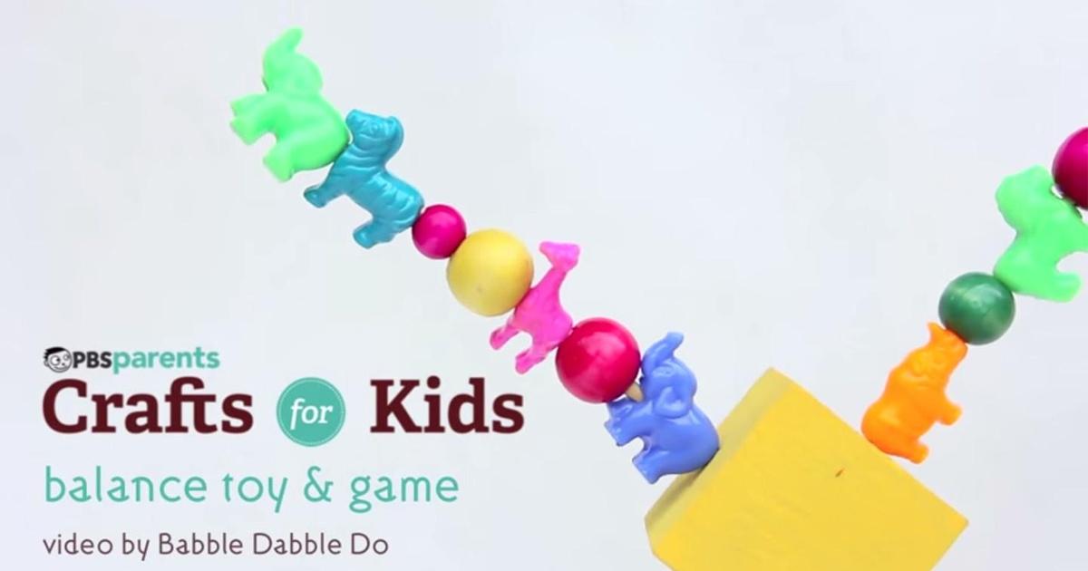 Crafts for Kids | DIY Balance Toy & Game | Season 1 | Episode 100 | PBS