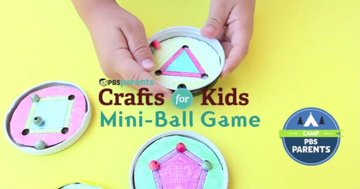 Crafts for Kids | Mini Ball Game | Season 1 | Episode 112 | PBS