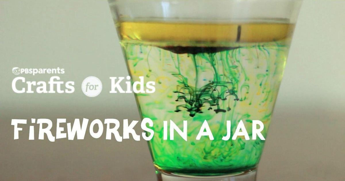 Crafts for Kids | DIY Fireworks in a Jar | Season 1 | Episode 118 | PBS