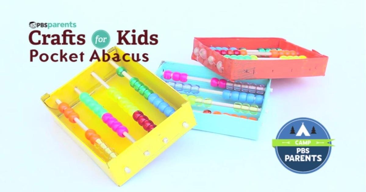 Crafts for Kids | Pocket Abacus | Season 1 | Episode 116 | PBS