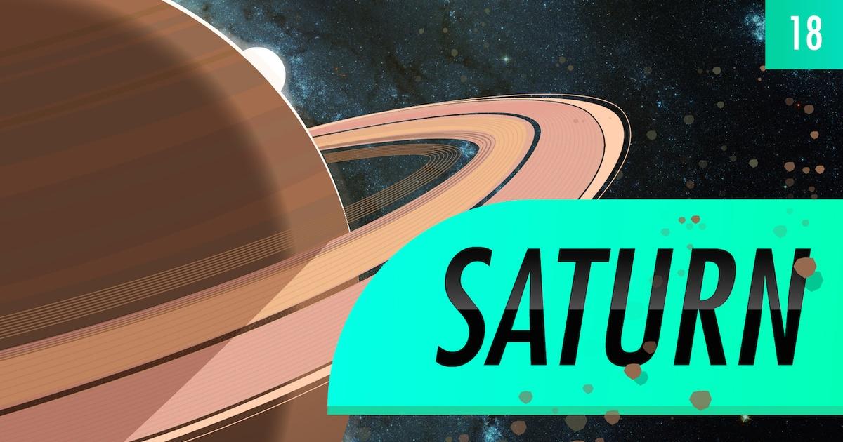 Crash Course Astronomy | Saturn: Crash Course Astronomy #18 | Episode ...