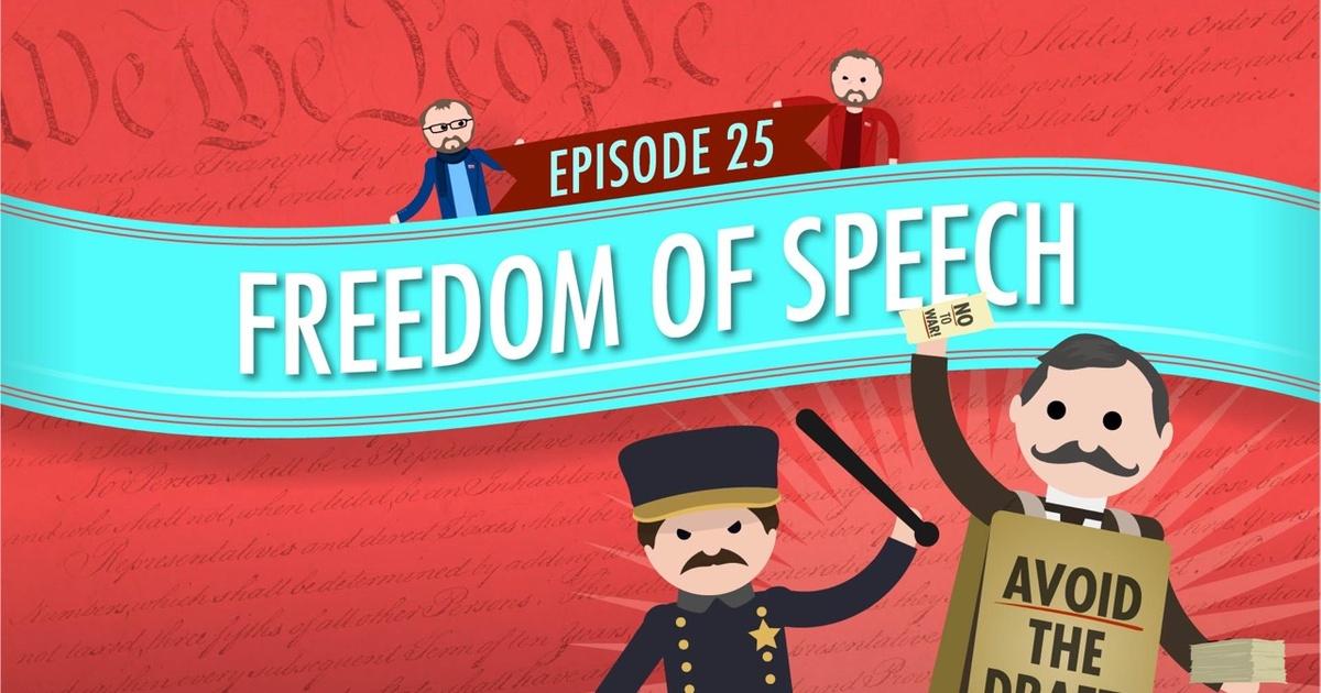 Crash Course Government and Politics | Freedom of Speech: Crash Course ...