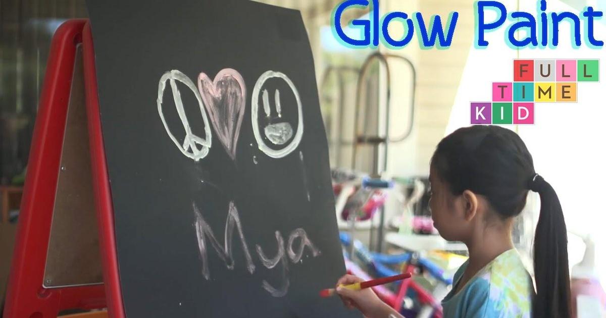 Full-Time Kid | Glow in the Dark Paint | PBS
