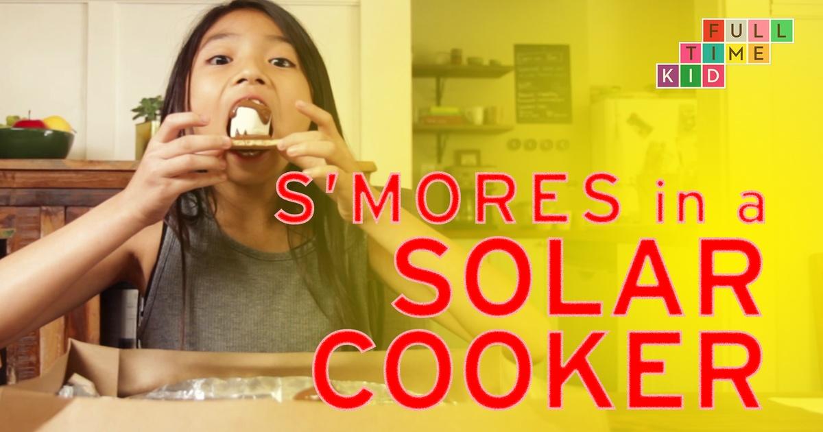 Full-Time Kid | Making S’Mores in a Solar Cooker | PBS