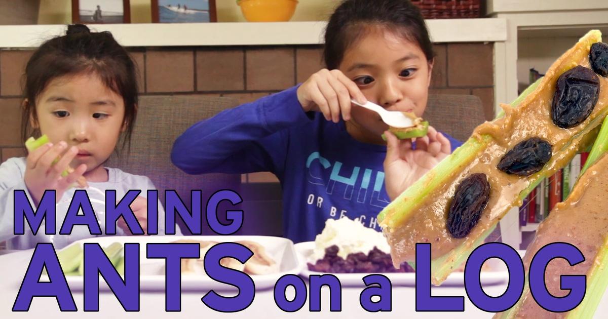 Full-Time Kid | Quick and Fun Snack: Ants on a Log! | PBS
