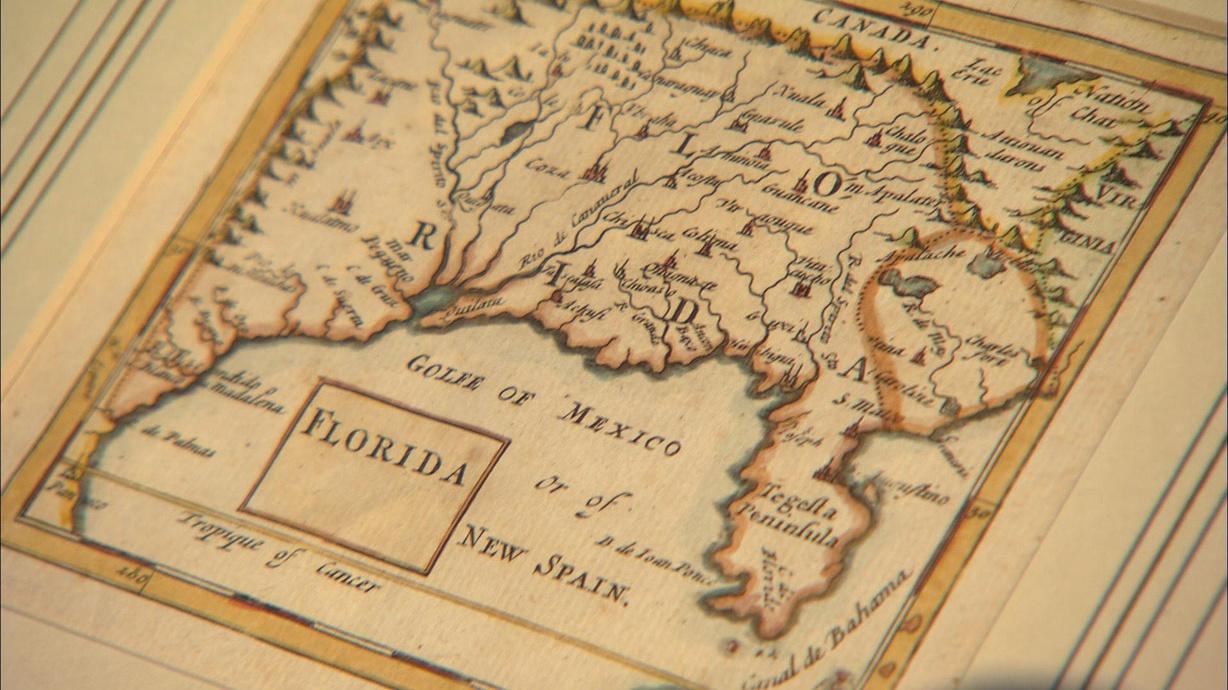 Florida Map: Europe's Colonial Blueprint | Watch on PBS Wisconsin