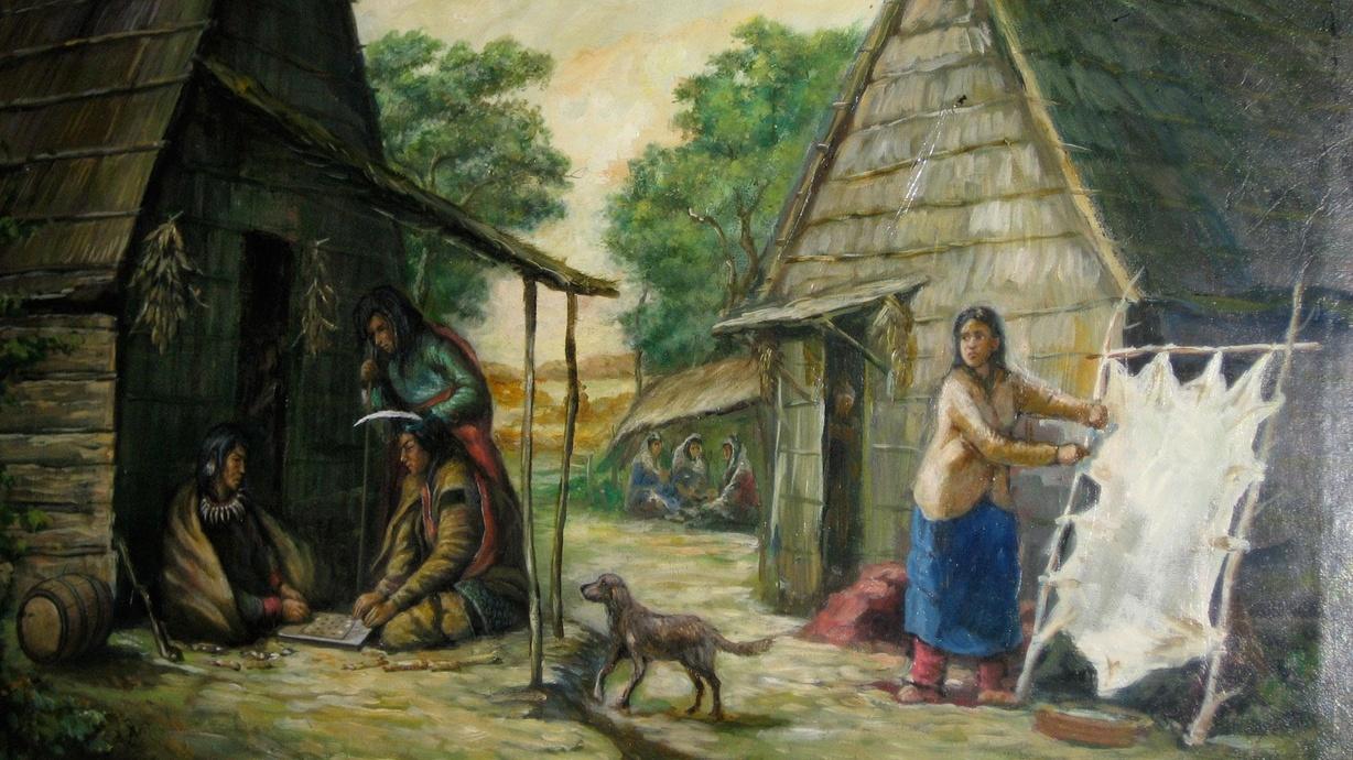 Native American Village Life