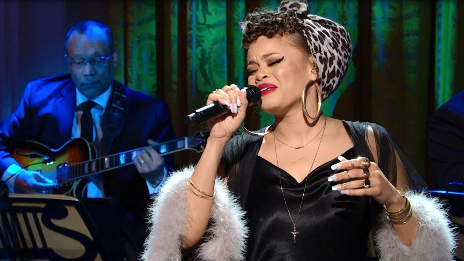 Andra Day Performs "Drown in My Own Tears" | In Performance at The ...
