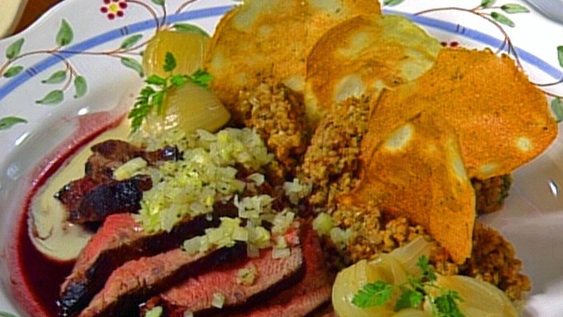 Alder-Smoked Loin of Beef with Christopher Gross | In Julia's Kitchen ...