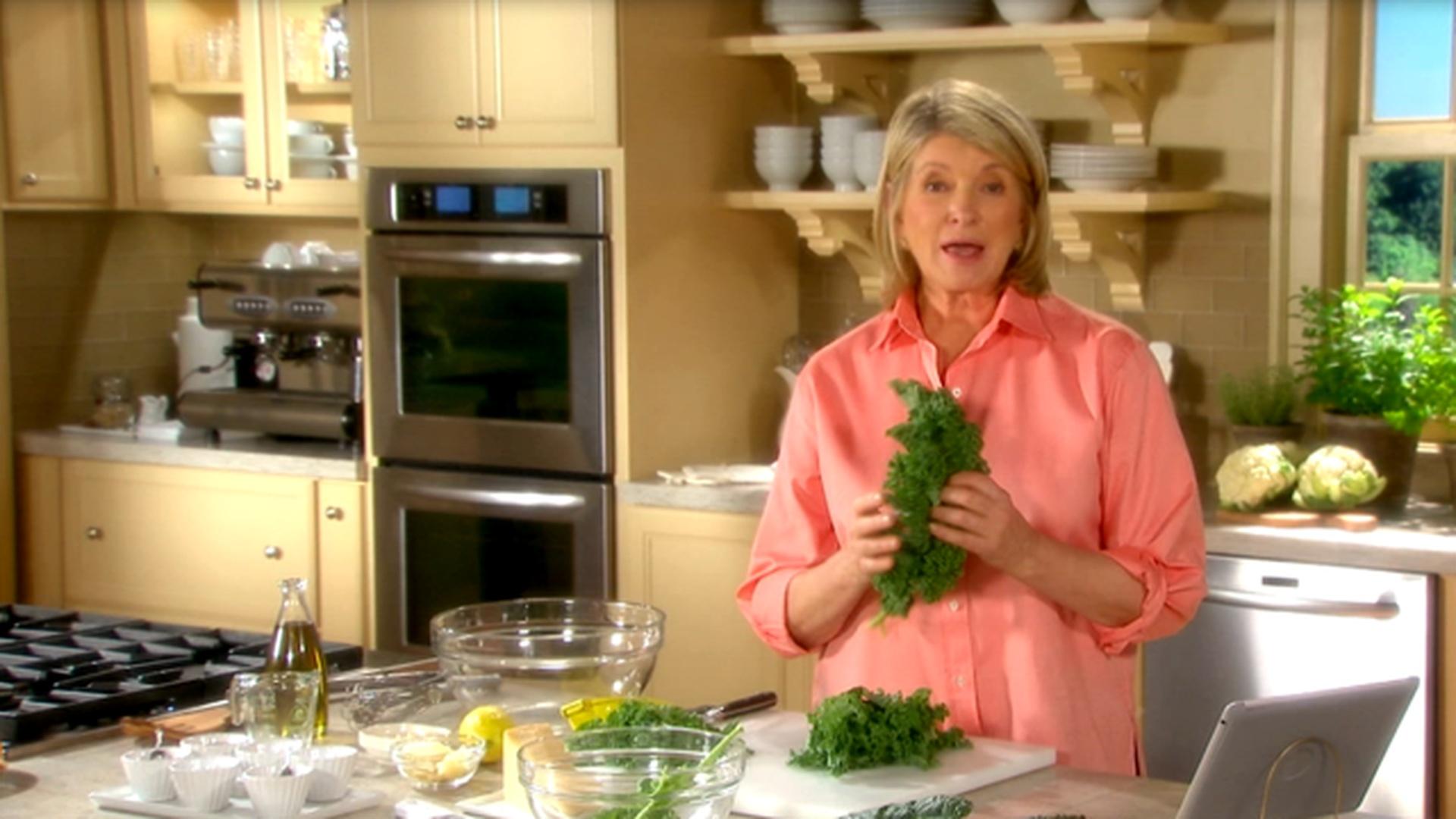 Martha Stewart's Tip: Kale is King | Martha Stewart's Cooking School ...