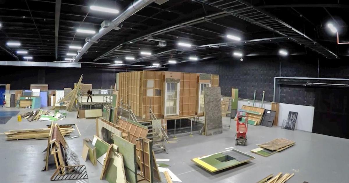 Sherlock | Timelapse of 221B Set Build | Season 4 | PBS