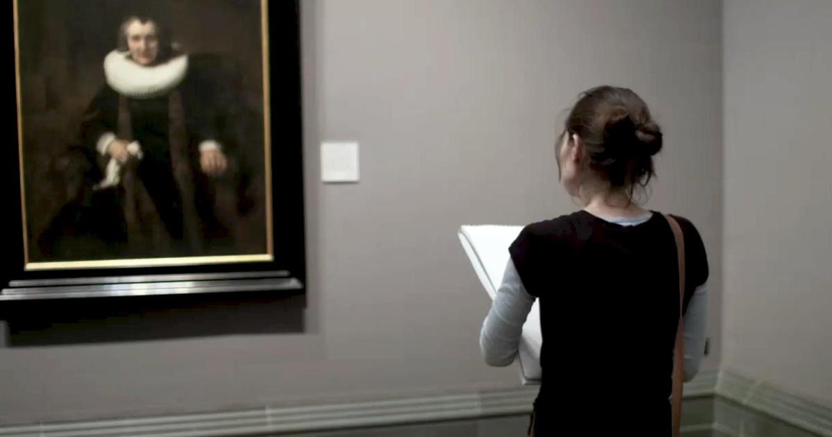 National Gallery | An Artist Sketching in the National Gallery | PBS