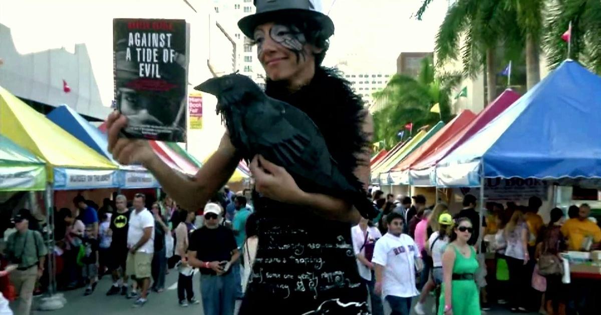 PBS News Hour | Miami Book Fair celebrates latest in old-fashioned tech ...