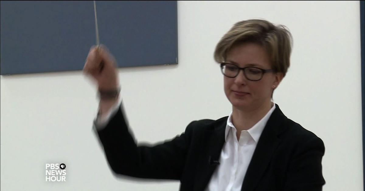 PBS News Hour | Bringing women conductors to the front of the orchestra ...