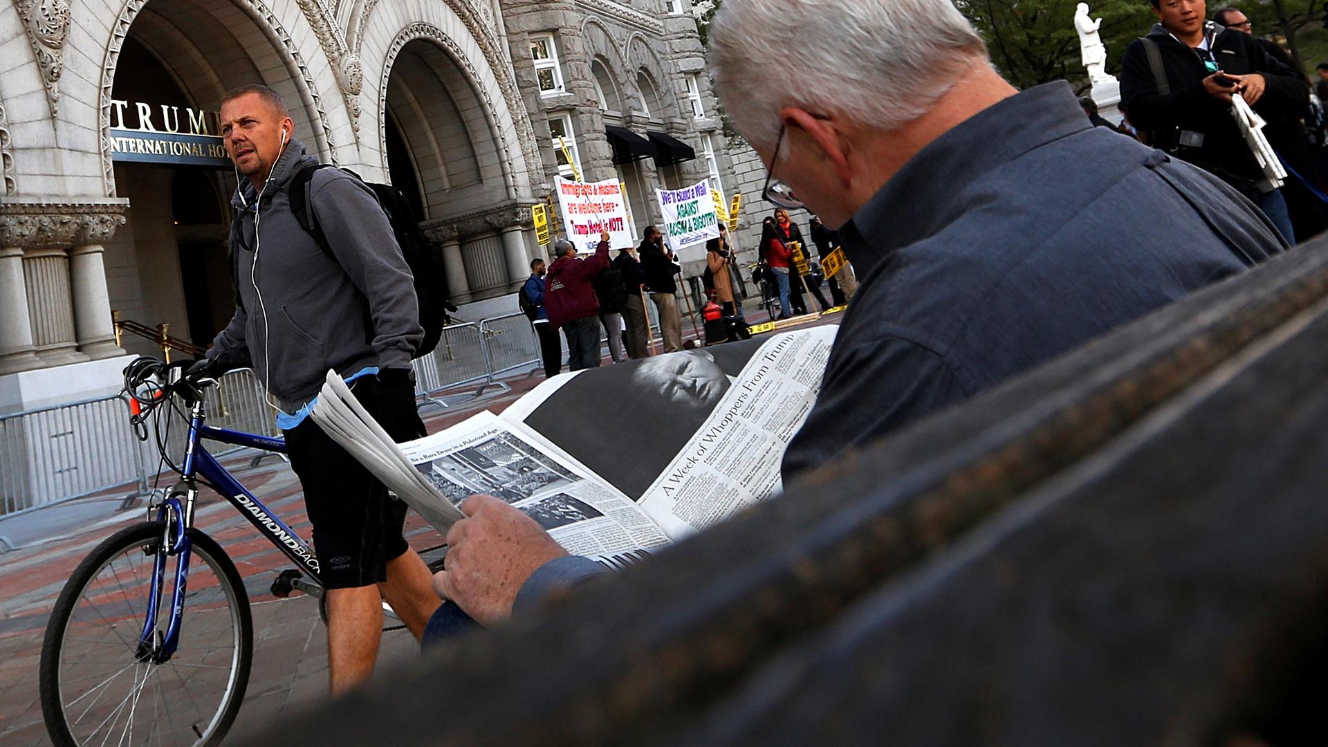 3 newspaper editors explain how readers see President Trump | PBS ...