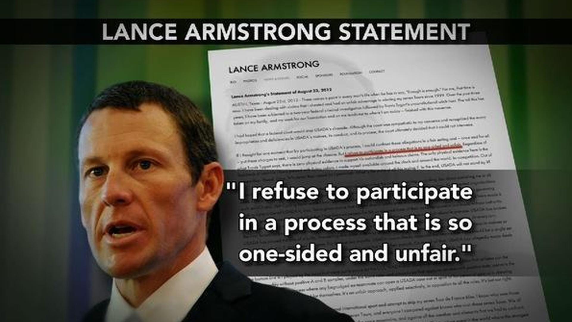 Lance Armstrong Drops Fight Against Doping Probe | PBS NewsHour ...