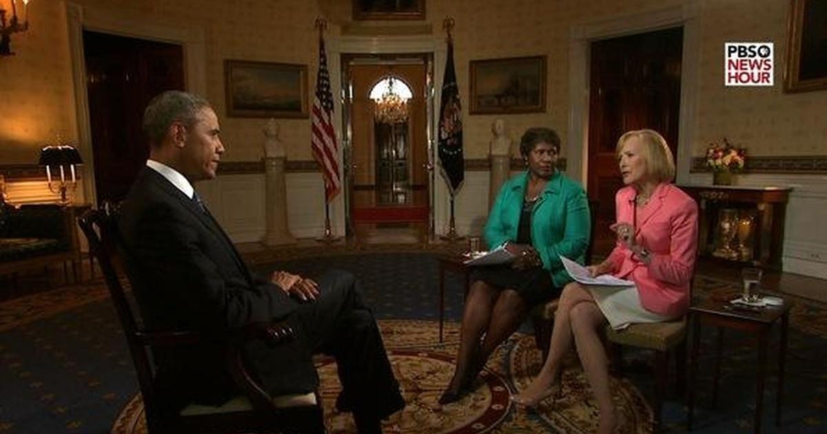 PBS News Hour | Exclusive PBS NewsHour Interview with President Obama ...