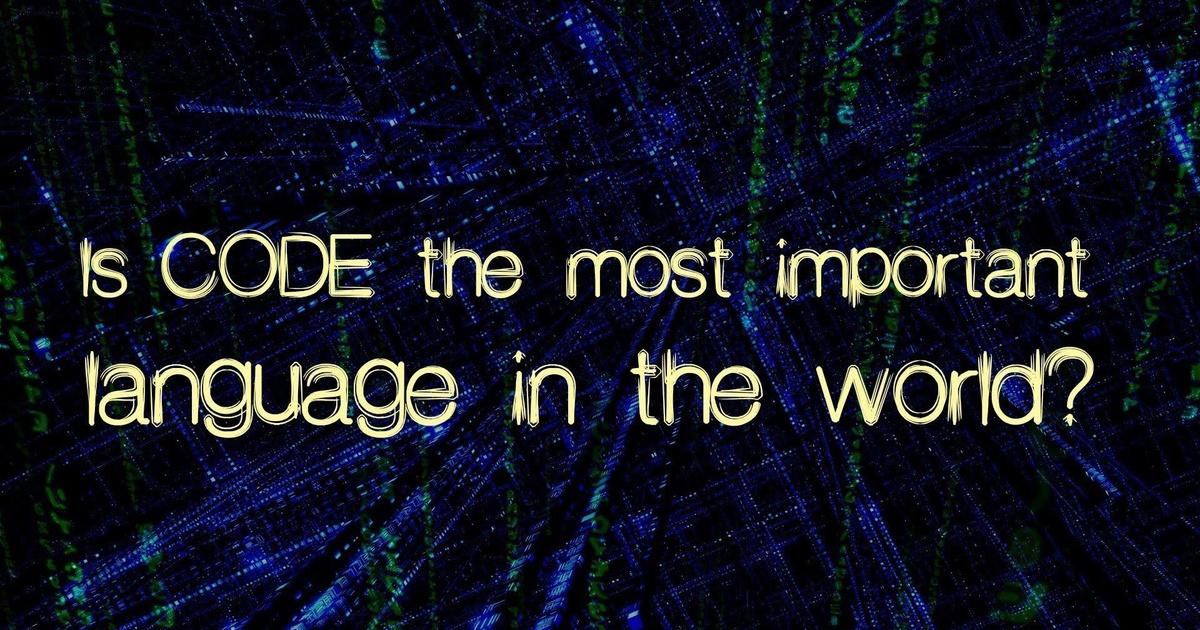Off Book | Is Code the Most Important Language in the World? | PBS