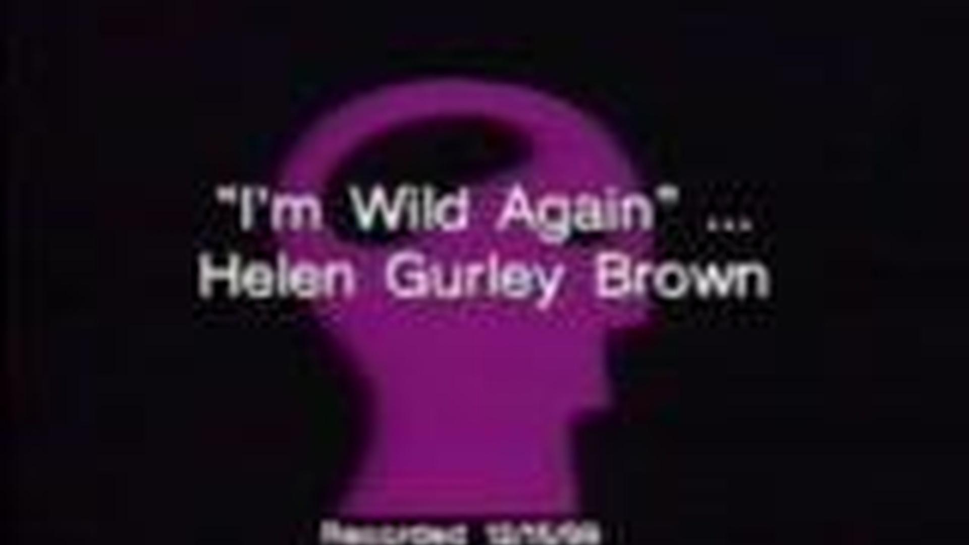 I'm Wild Again Helen Gurley Brown | The Open Mind | NJ PBS