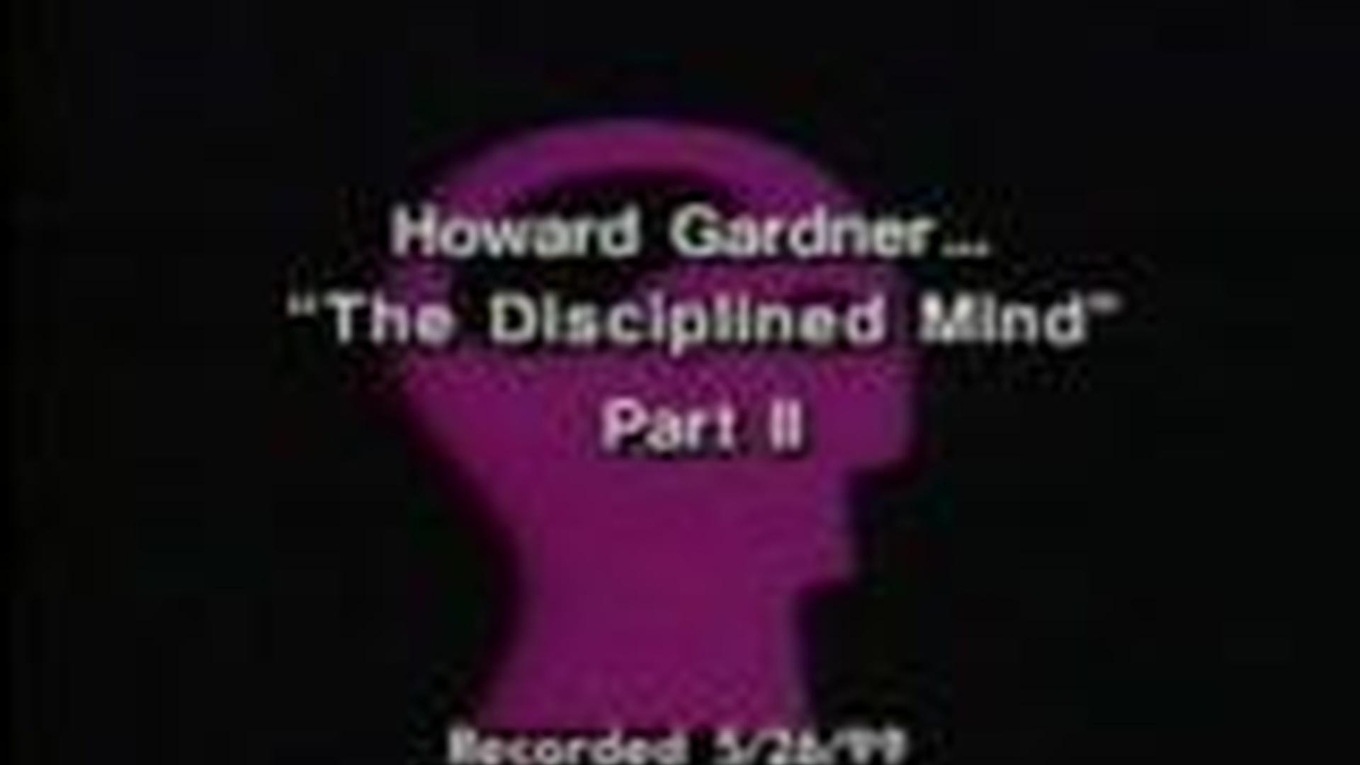 The Disciplined Mind, Part II | The Open Mind | NJ PBS