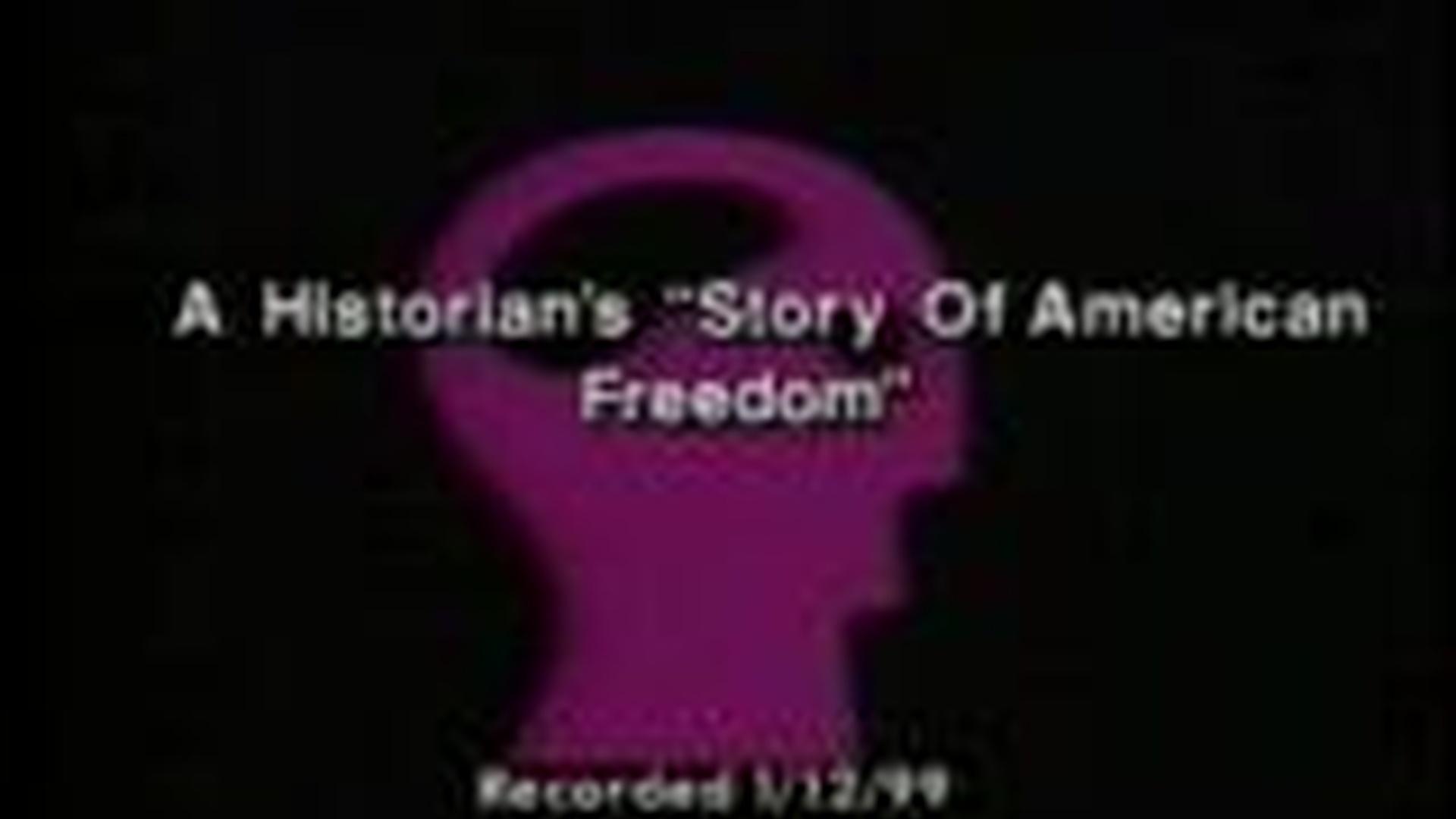A Historian's 'Story of American Freedom,' Part I | The Open Mind | NJ PBS