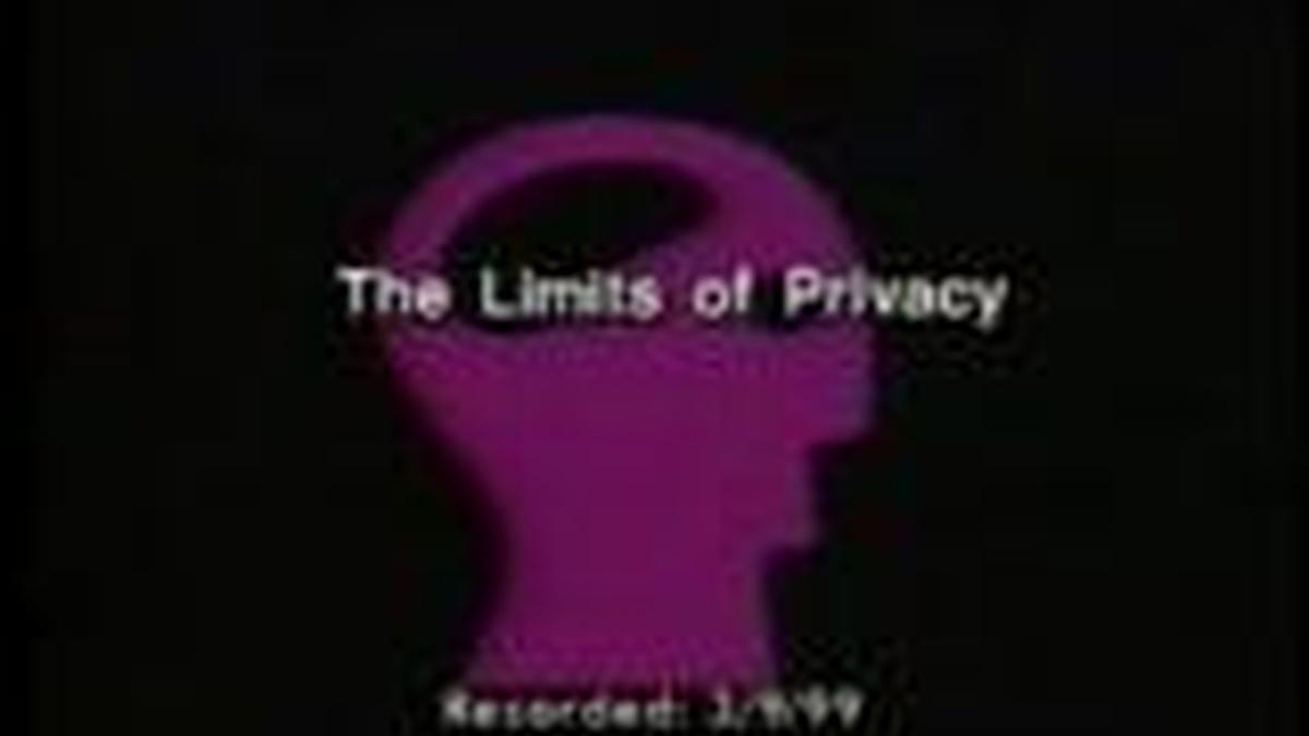 The Limits of Privacy | The Open Mind | NJ PBS