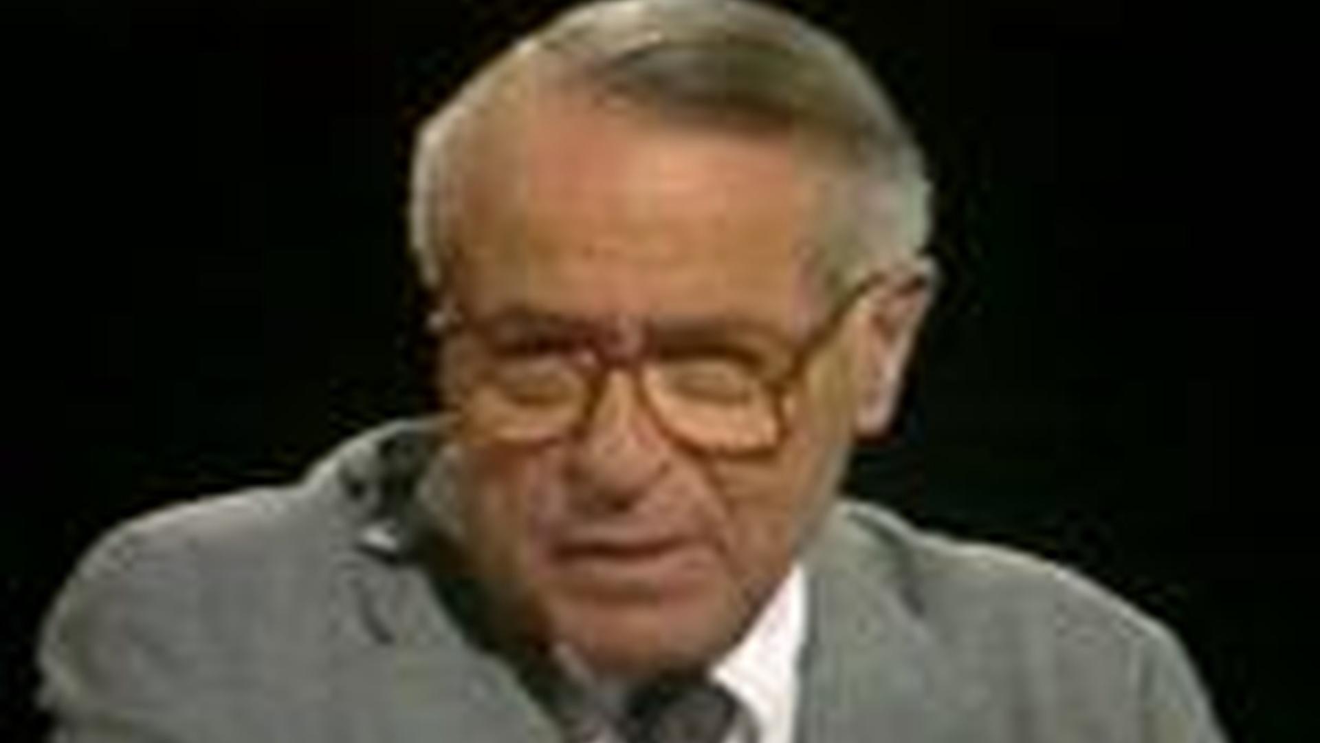 Neil Postman: Informing Ourselves to Death | The Open Mind | NJ PBS