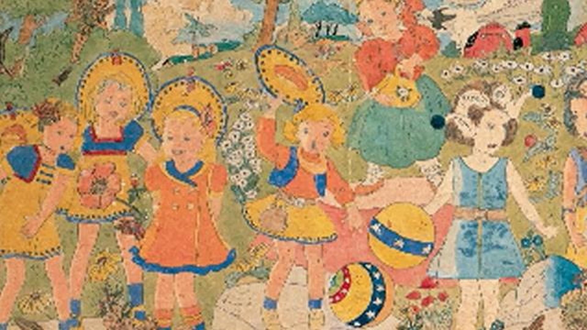 In the Realms of the Unreal: Darger's Working Technique | POV ...