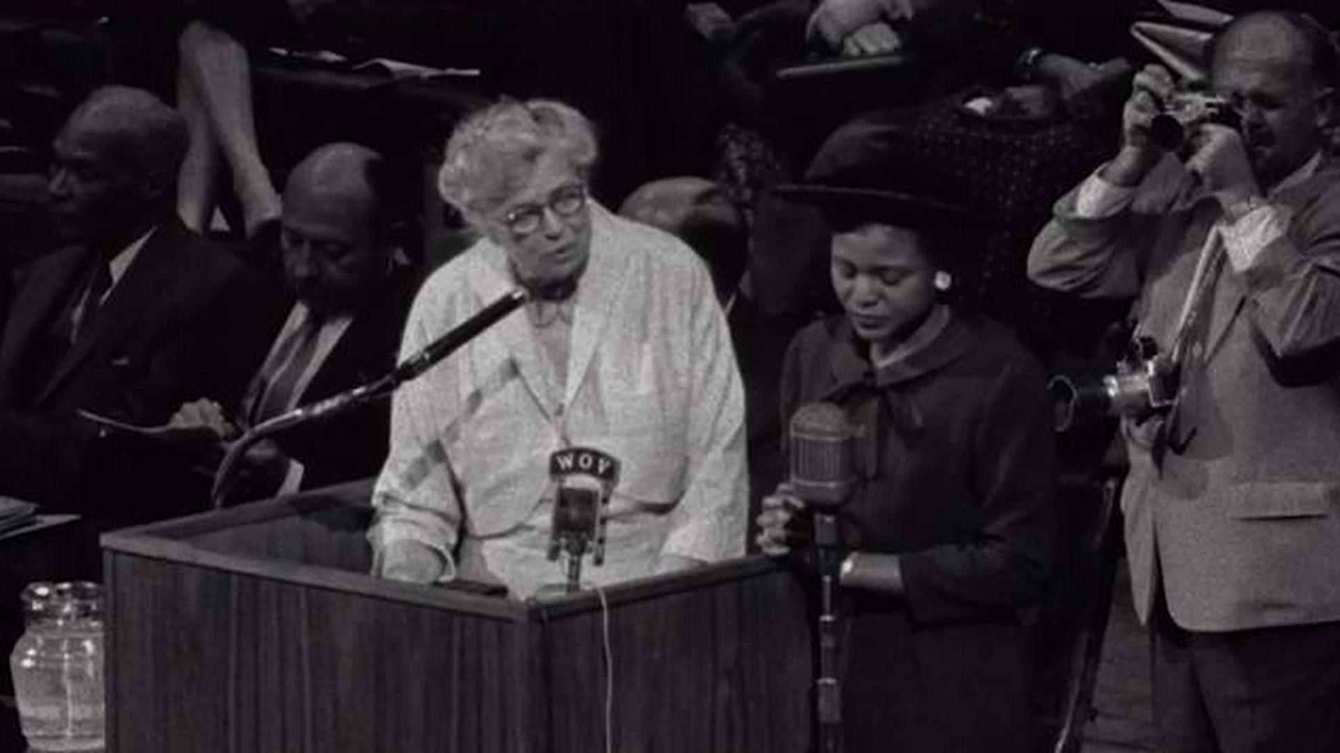 Education Clip: Eleanor Roosevelt Overcoming Fear | The Roosevelts ...