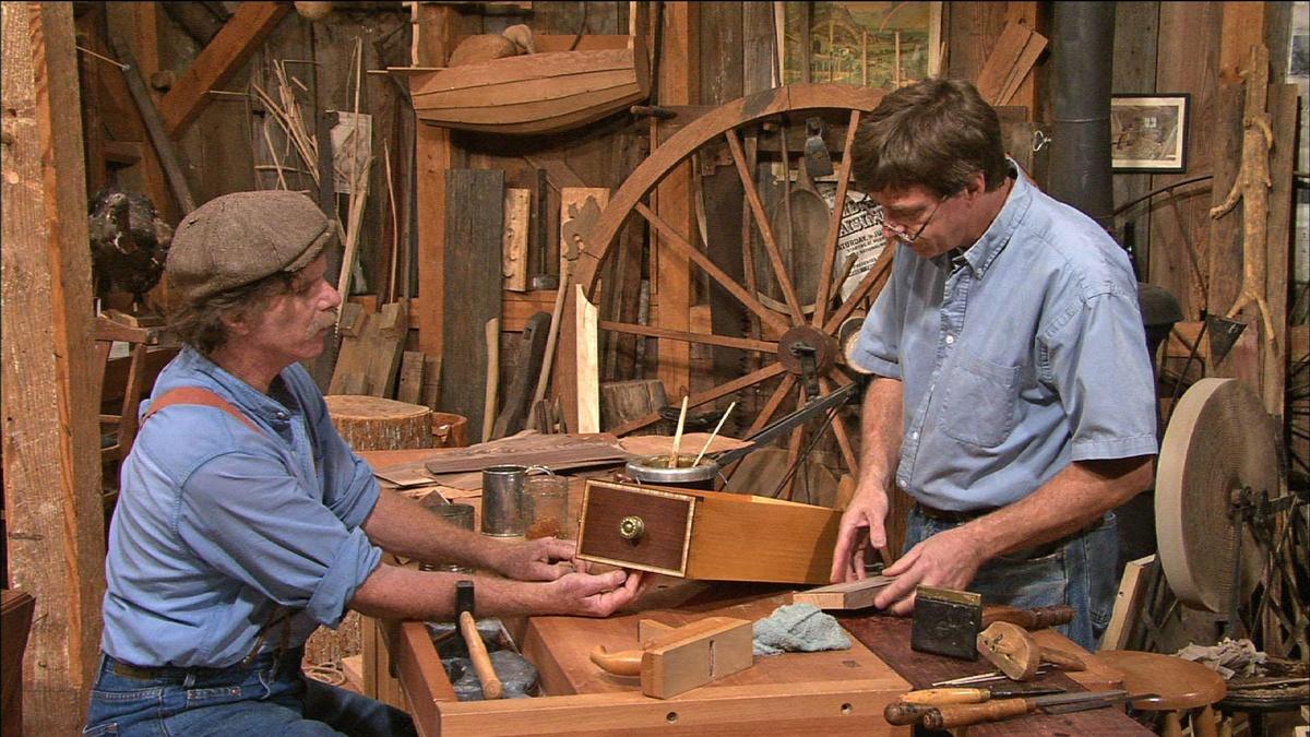 Hammer Veneering with Steve Latta | The Woodwright's Shop | NJ PBS