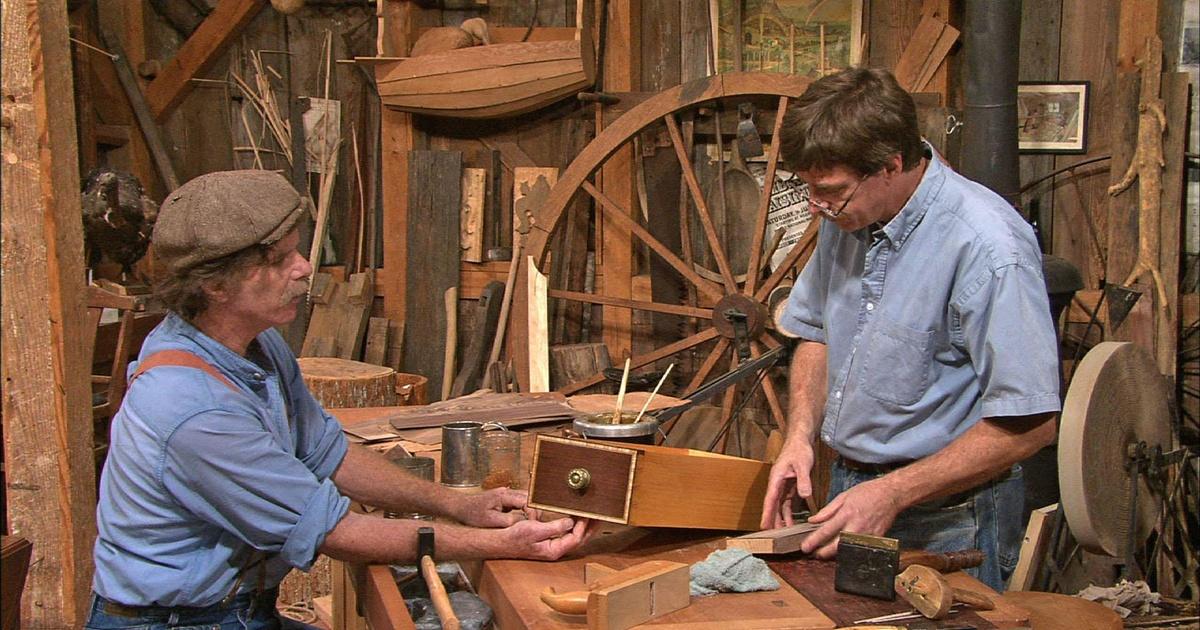 The Woodwright's Shop | Hammer Veneering with Steve Latta | Season 31 ...