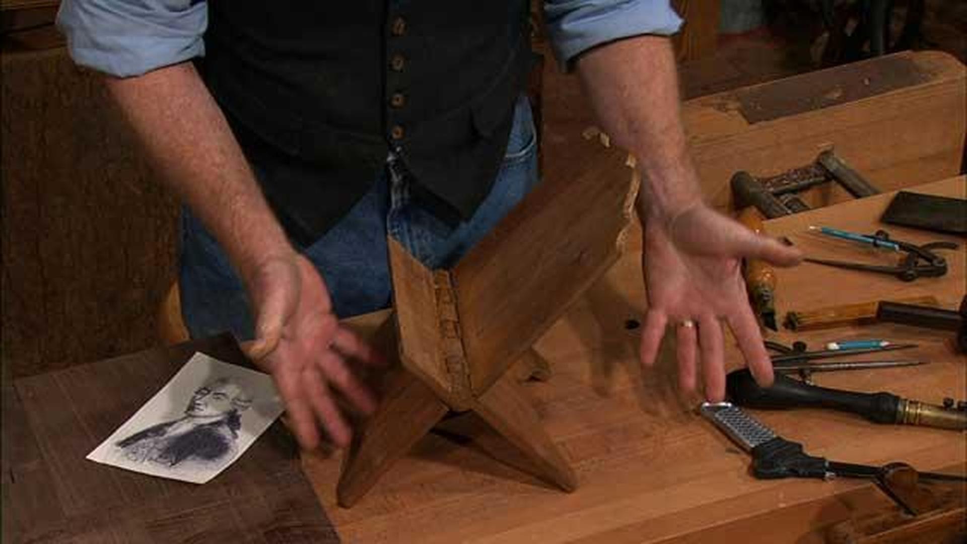 The Roubo Bookstand | The Woodwright's Shop | THIRTEEN - New York ...
