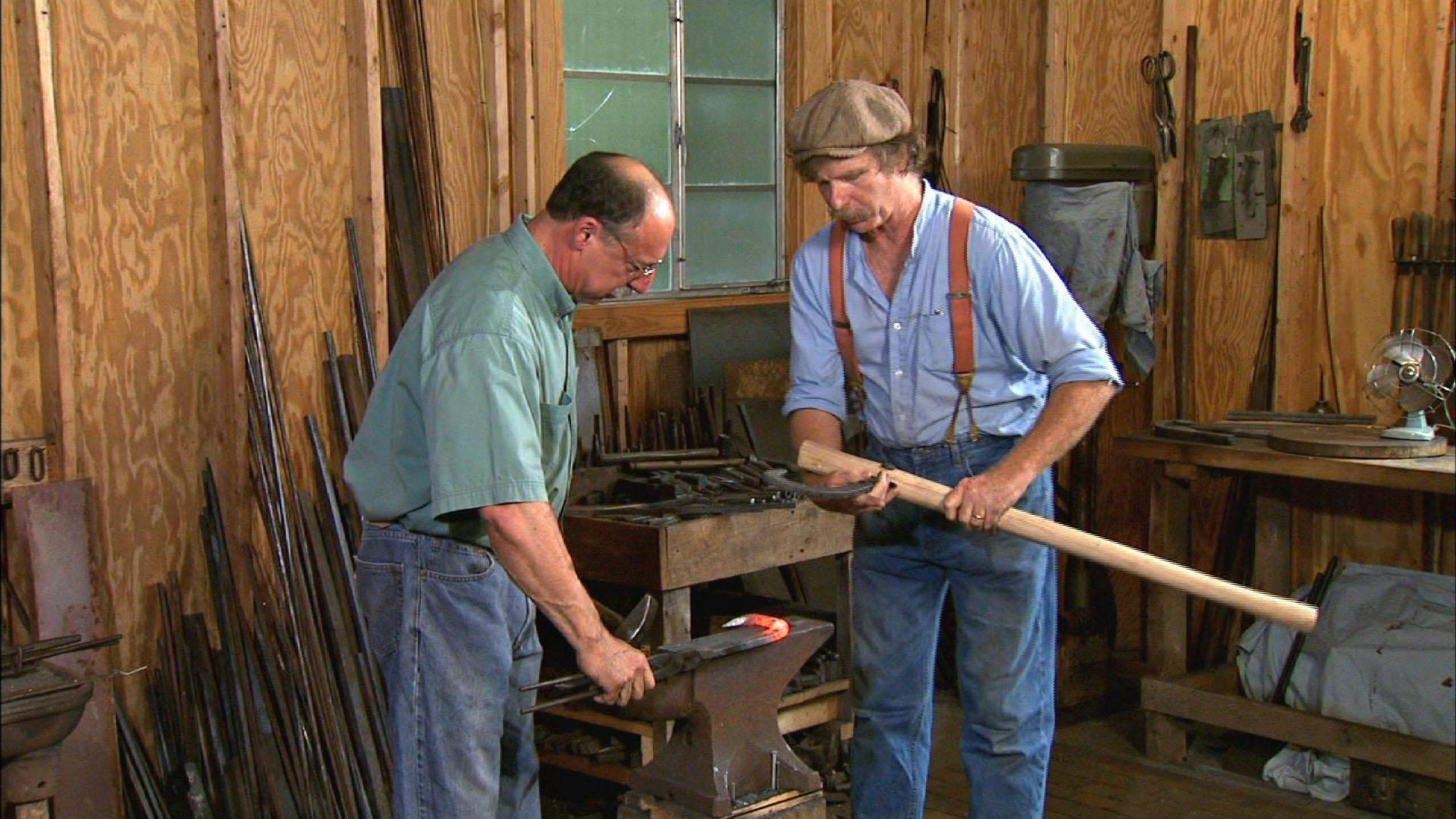 Iron Work for Timber Work | The Woodwright's Shop | THIRTEEN - New York ...