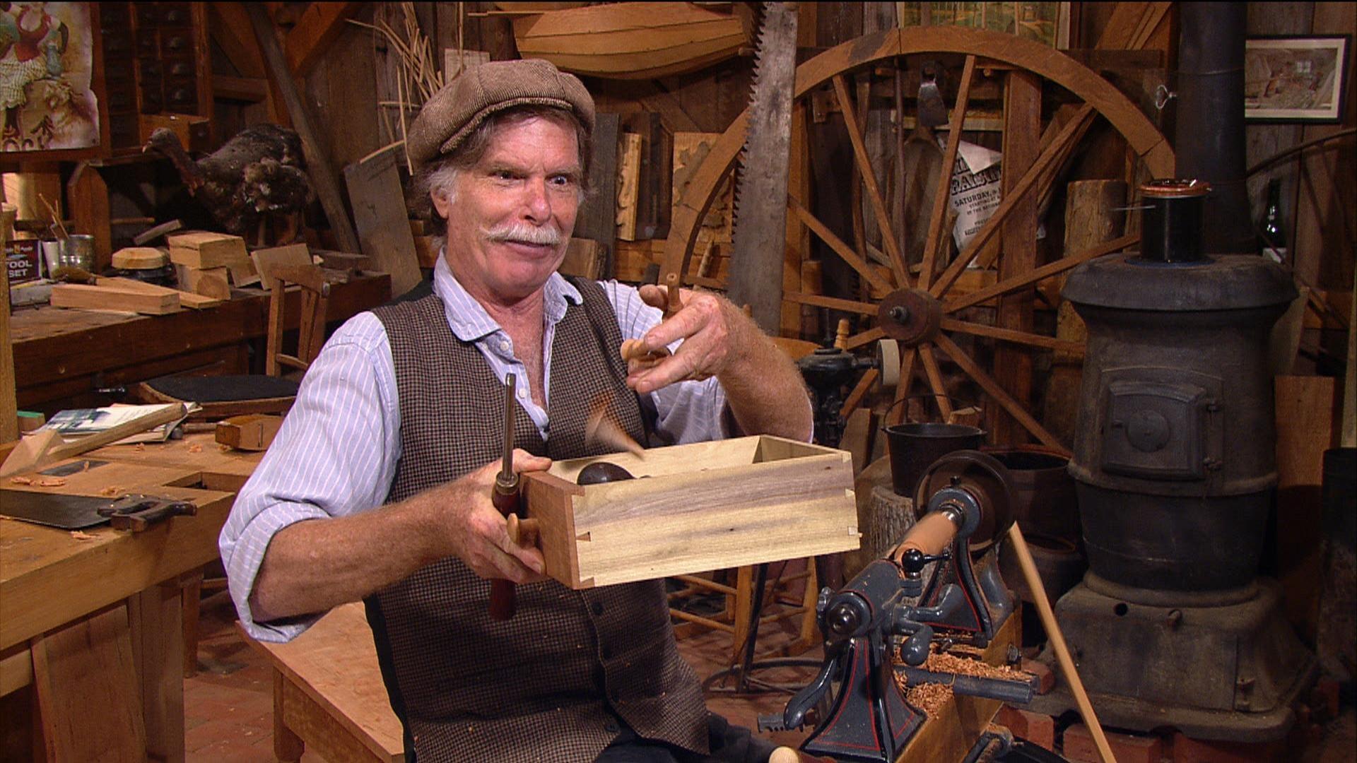 Turning Shaker Knobs | The Woodwright's Shop | THIRTEEN - New York ...