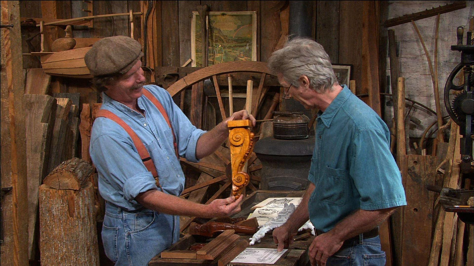 Classical Carving | The Woodwright's Shop | THIRTEEN - New York Public ...