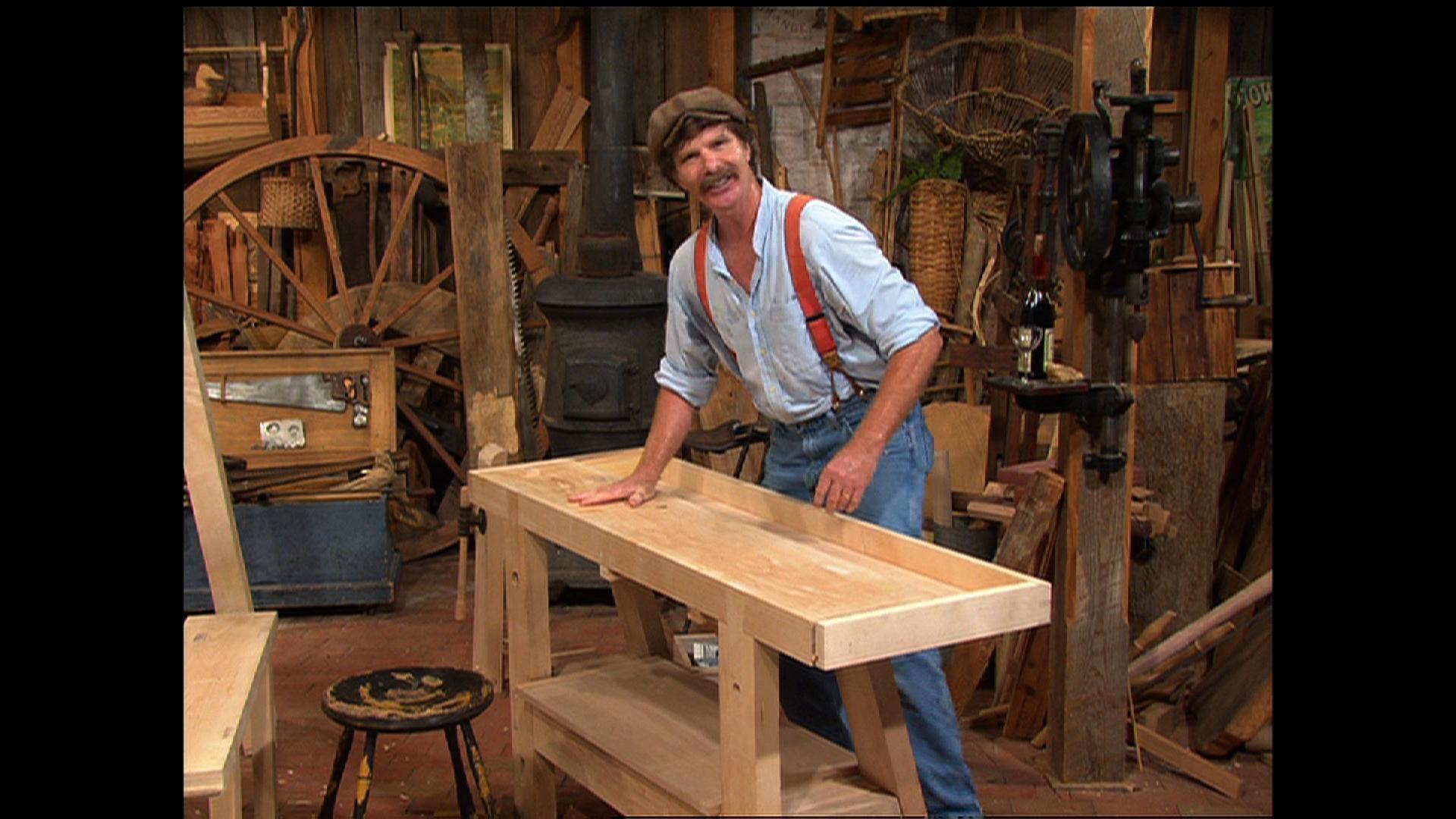 French Work Bench, Part 1 | The Woodwright's Shop | NJ PBS
