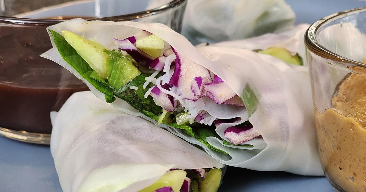 Joey D's Kitchen | Fresh Rainbow Spring Rolls | PBS