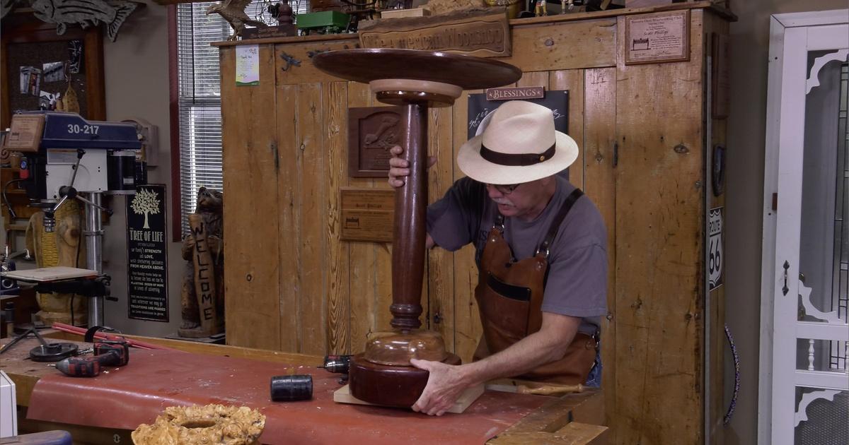 American Woodshop | Tall Turned Table/Woodturning | Season 28 | Episode ...