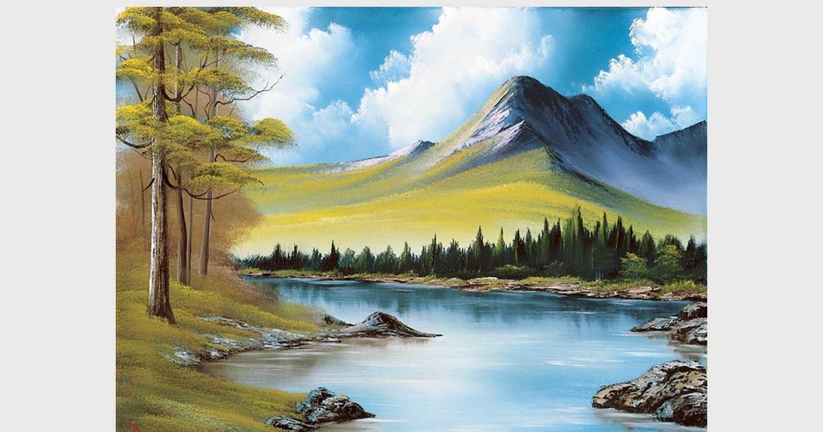The Best of the Joy of Painting with Bob Ross | Secluded Mountain ...