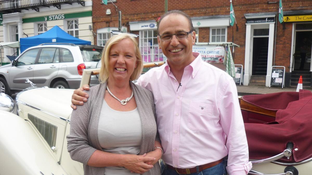 Deborah Meaden and Theo Paphitis | Celebrity Antiques Road Trip ...